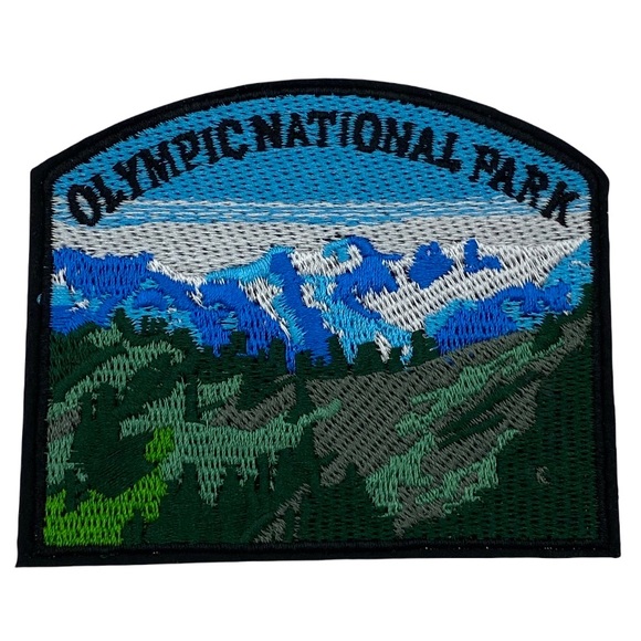 Accessories | Olympic National Park Nature Embroidered Diy Patch | Poshmark